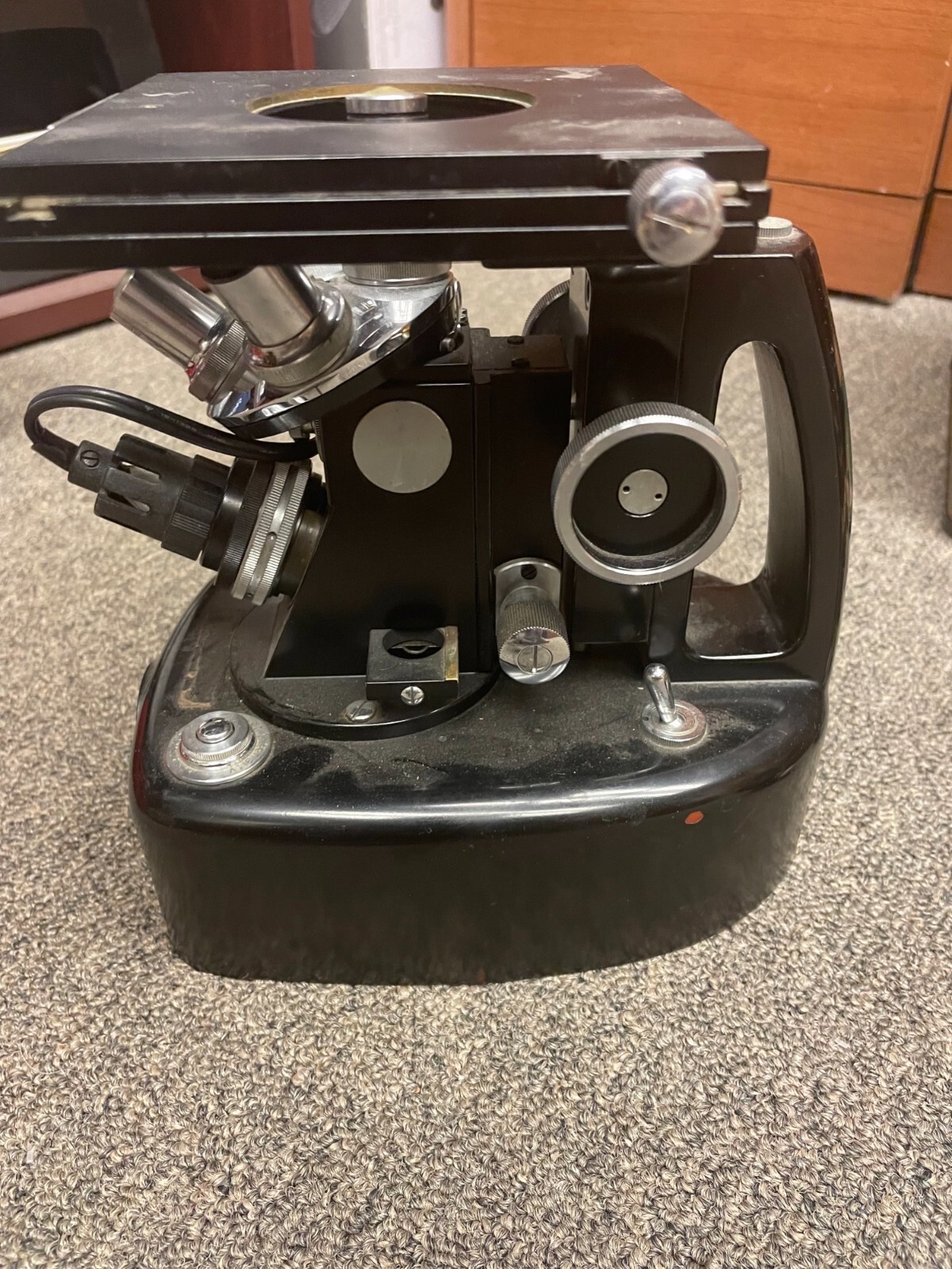 1970’s vintage Unitron inverted metallurgical microscope Mec3-966 in ...