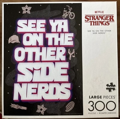 Stranger Things See Ya On The Other Side Nerds 300 Large Pieces Puzzle ...
