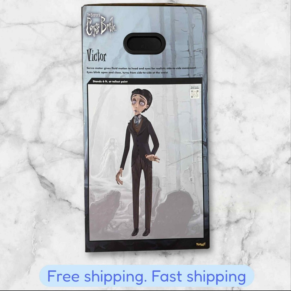 NEW Spirit Halloween Exclusive 6 Ft Victor Animatronic Corpse Bride ...