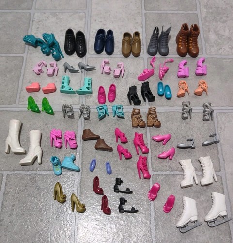 Barbie & Ken Doll Shoe Lot 37 Pairs | eBay