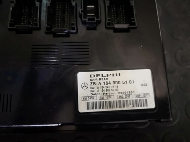 MERCEDES W251 Rear Sam Module Unit R W251 Ml W164 GL X164 OEM ...