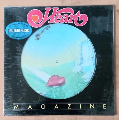 Heart - Magazine PICTURE DISC Limited Edition Vinyl 1978 Mushroom ...