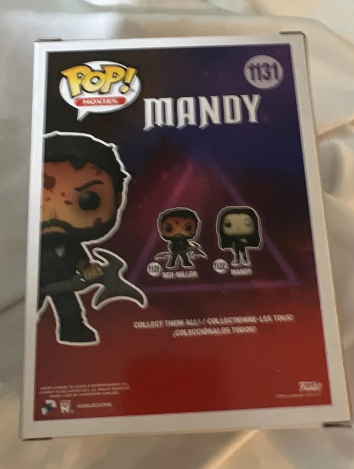 Funko Pop Mandy 1131 Red Miller | eBay