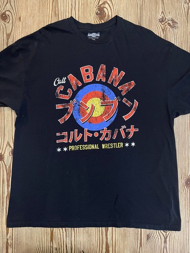 COLT CABANA JAPAN TOUR SHIRT 2XL WWF WWE NJPW TNA AEW ELITE BOOM CM ...