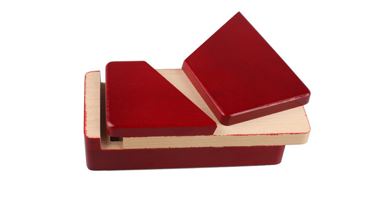 Large Secret Wooden Puzzle Box Hidden Diamond Jewelry Cash Treasure Box ...