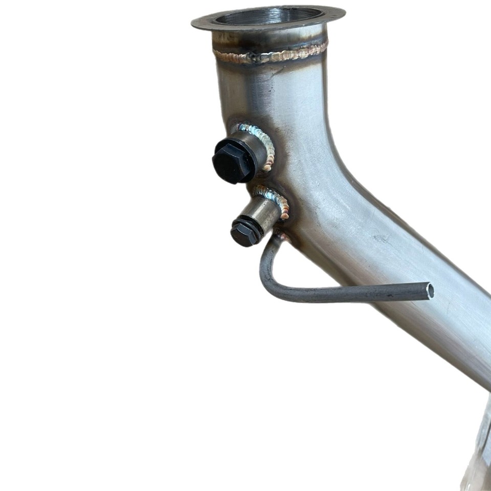 EXHAUST DOWNPIPE DPF PIPE STAINLESS STEEL FOR BMW 1 SERIES 116D 118D ...