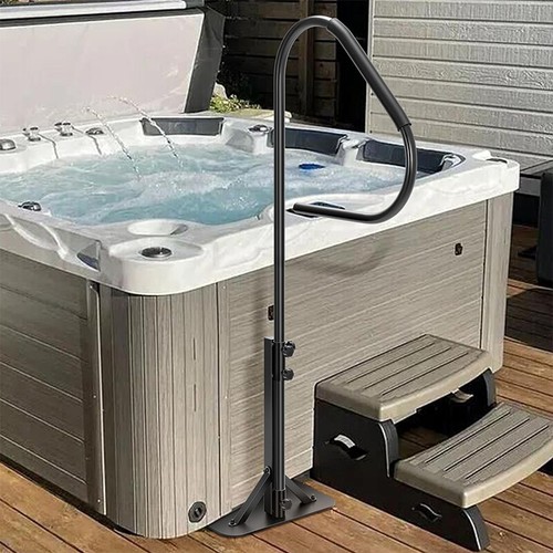 Hot Tub Handrail Pool Spa Side Handrail 31''-56" Grab Rail for Hot Tub ...
