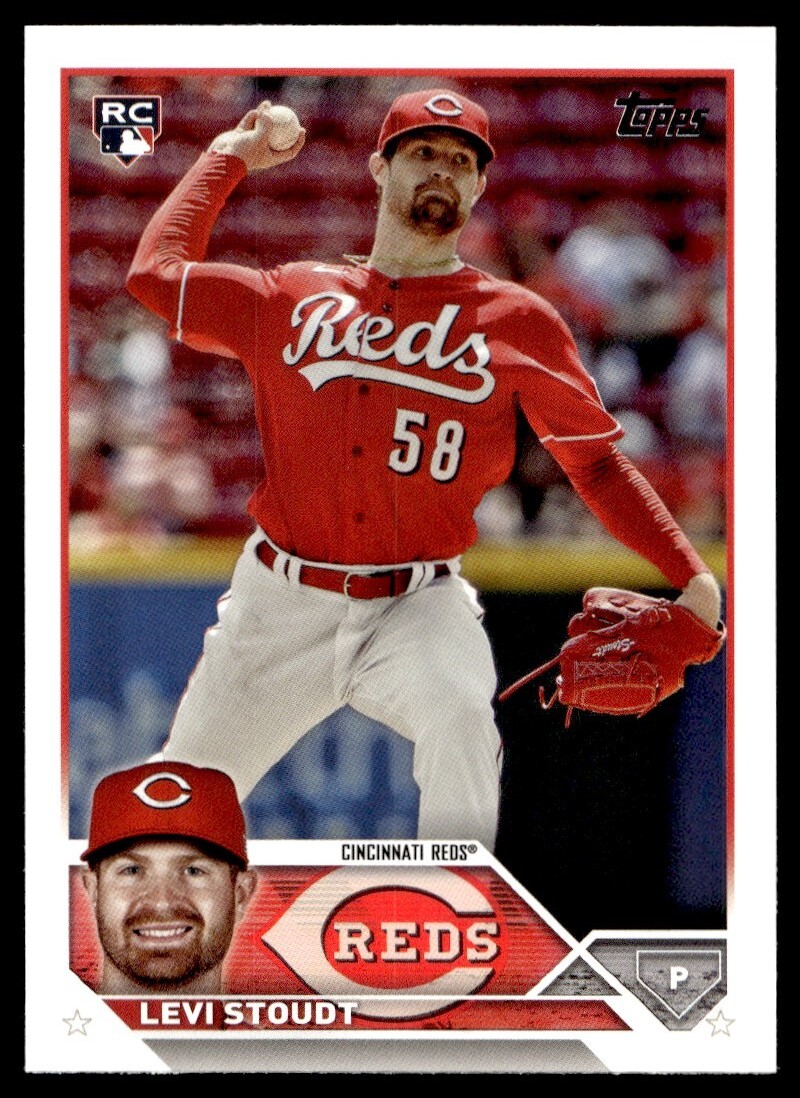 2023 Topps Update Levi Stoudt RC Cincinnati Reds #US149 | eBay