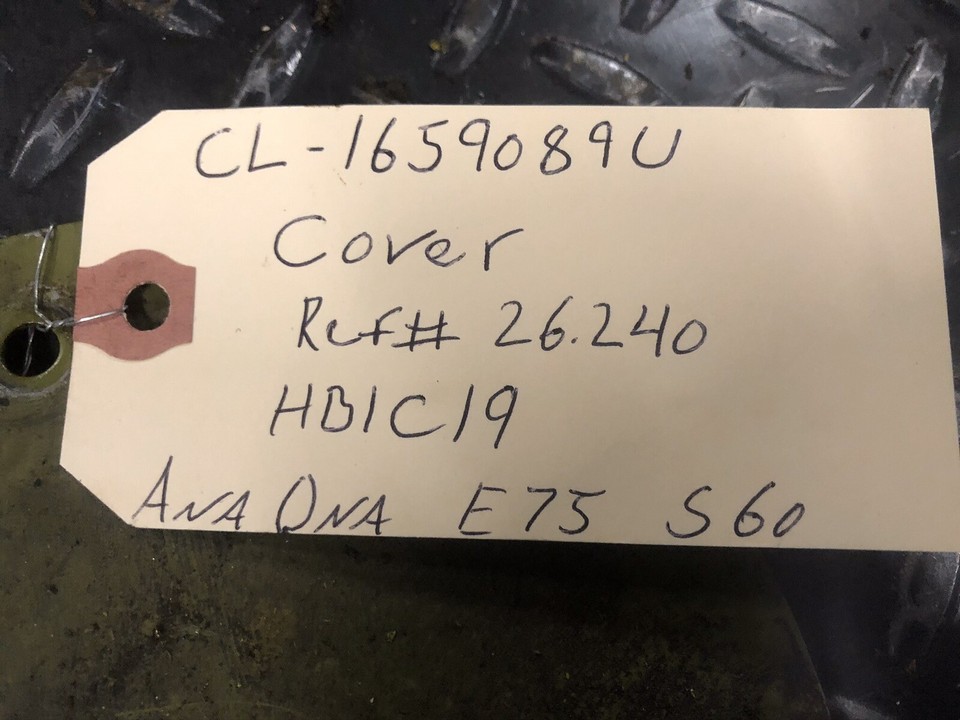 CL-1659089 Cover Clark TW25B TW125 Forklift Parts Used Ref# 26.240 | eBay