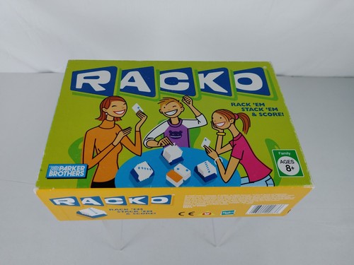 RACKO Family Card Game 50 Years Anniversary Parker Brothers Ages 8 ...