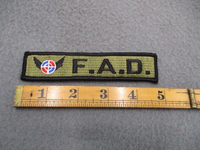 FAD Patch Fleet Air Defense Military Scope Wings Crosshairs S5. | eBay