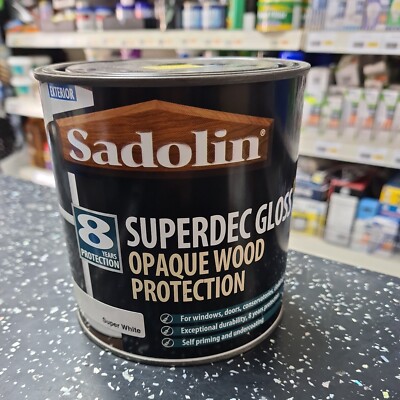 Sadolin Superdec Satin / Gloss Opaque Wood Protection - All Colours ...