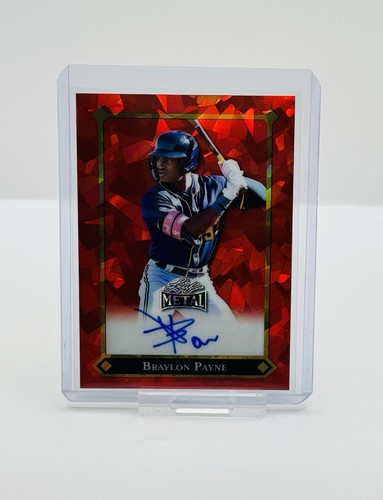 2025 Leaf Metal BRAYLON PAYNE Authentic Auto Autograph /10 | eBay