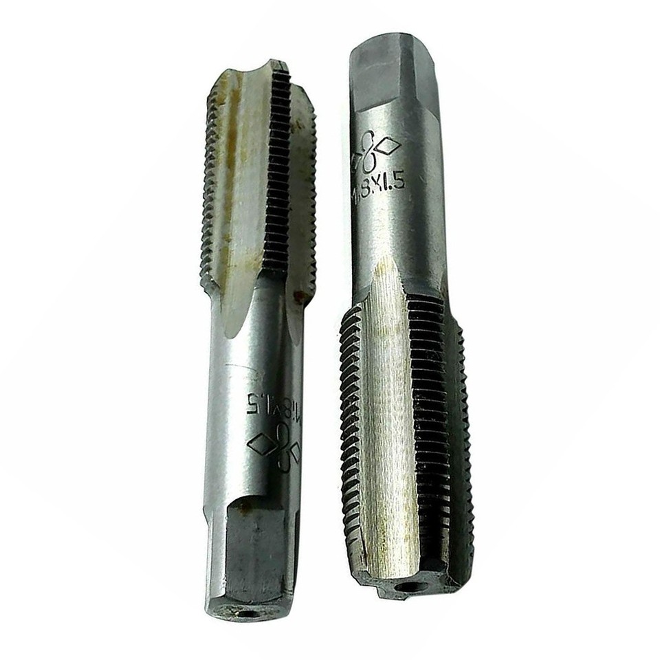 Taper and Right Hand Thread Tap Tool Set 8mmx1 5 Metric M 18x1 5mm ...