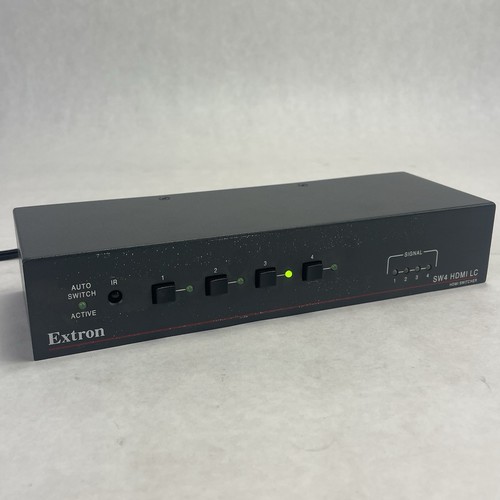 Extron SW4 HD 4K HDMI Video Switcher Power Tested | eBay