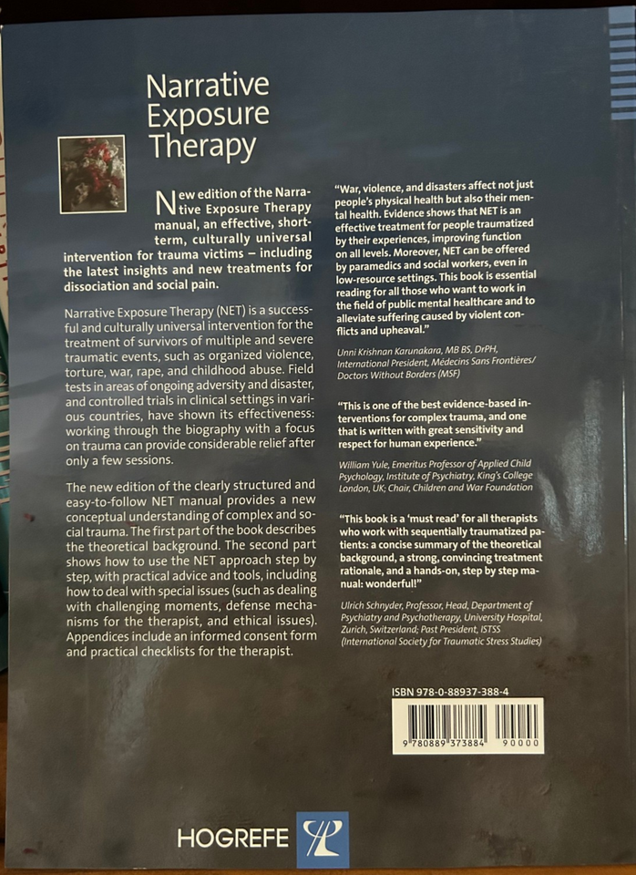 Narrative Exposure Therapy: A Short-term Treatment for Traumatic Stress ...