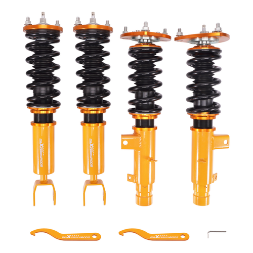 24 Way Adjustable Coilovers Suspension Full Coilovers 24 Levels DAMPER ...