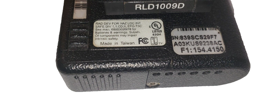 Motorola Minitor IV VHF Stored Voice Fire Pager A03KUS9238AC - FREE ...