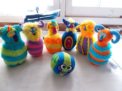 Melissa & Doug Monster Soft Bowling Game Set Plush | eBay