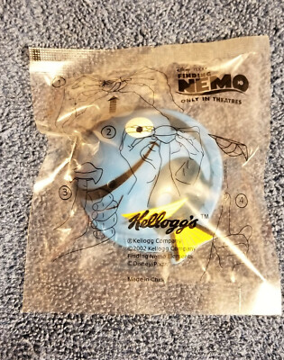 2002 Finding Nemo Kellogg's Cereal Disney / Pixar New Bath Toy - Dory ...