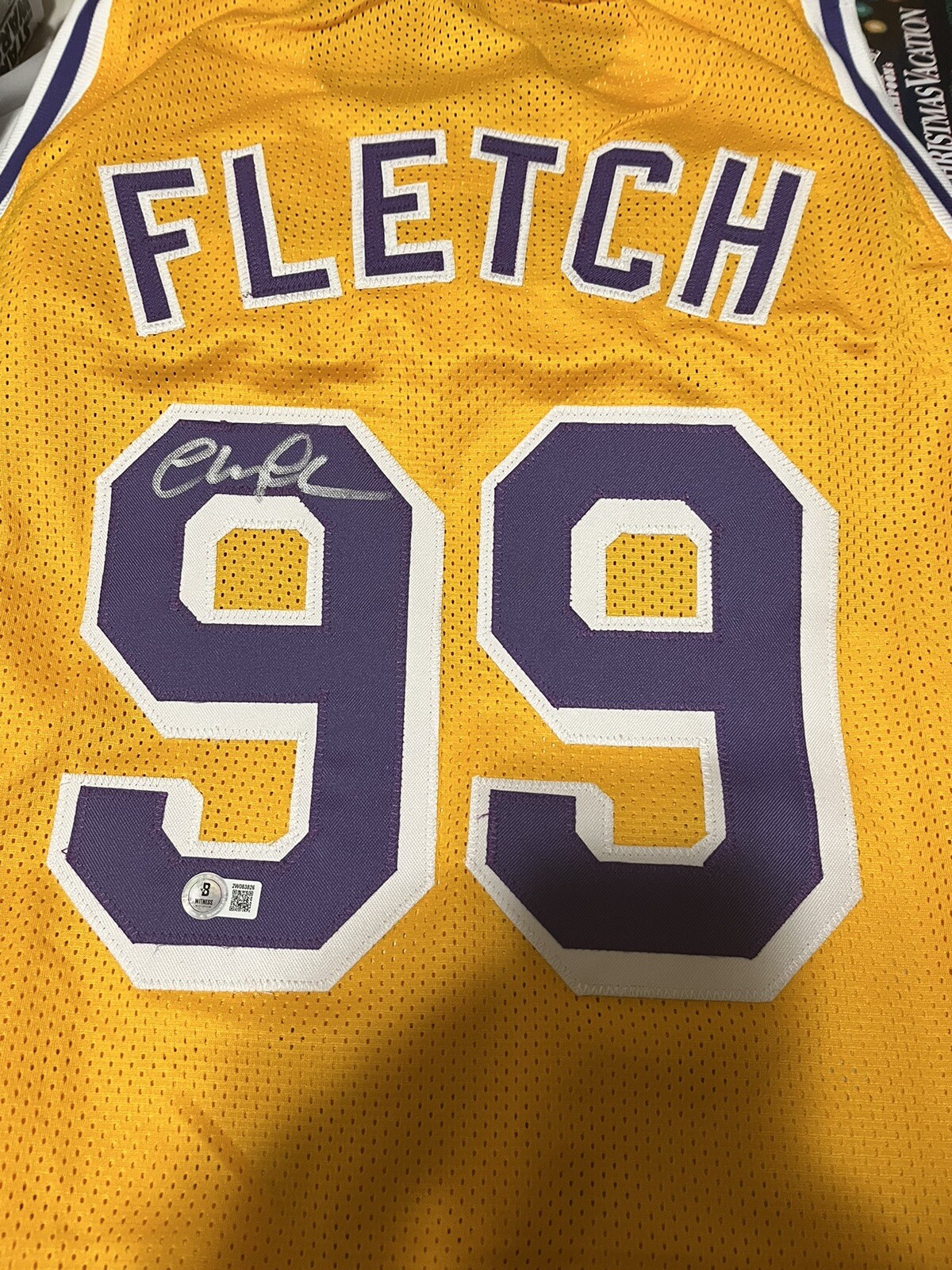 Autographed Chevy Chase Fletch Jersey Beckett Signed Auto Authentic Los ...