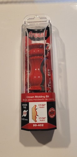 99-402 Freud Crown Molding Router Bit, 1-1/4" Diameter X 2-1/4", 1/2 ...