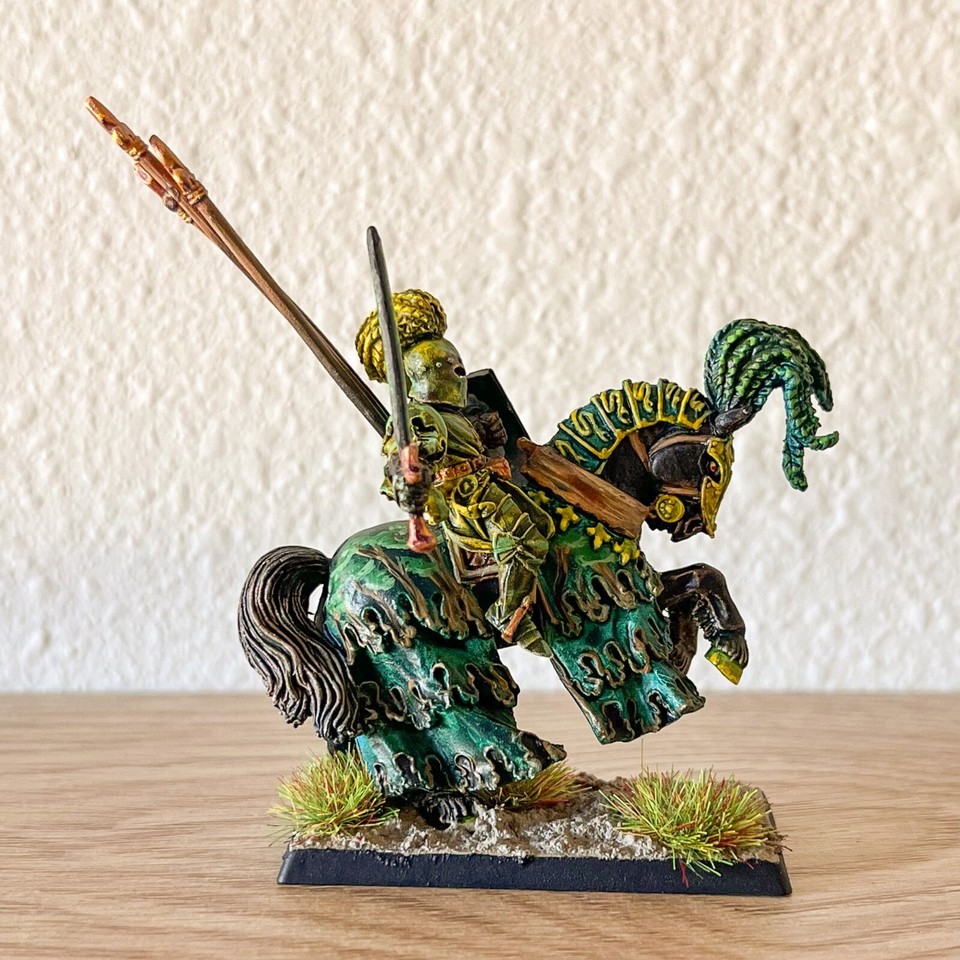 Warhammer Fantasy Battles - Painted Bretonnia Army - BoxedUp (215) | eBay