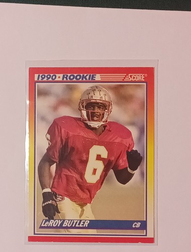 1990 Score #619 LeRoy Butler Rookie Packers HOF | eBay