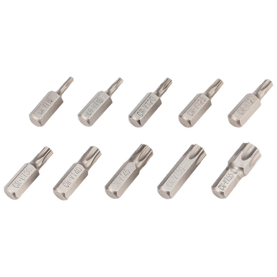 34pcs Torx Star Socket & Bit Set Male Female E & T Sockets with Torx ...