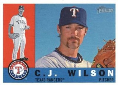 2009 Topps Heritage #532 C.J. Wilson Rangers (High Series) NM-MT | eBay