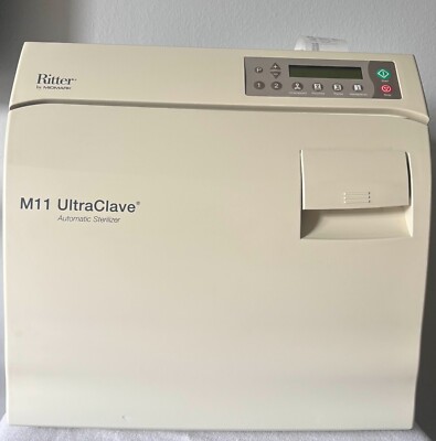 Midmark M11-022 Autoclave Steam Sterilizer w/ Printer, 4 Trays & New ...