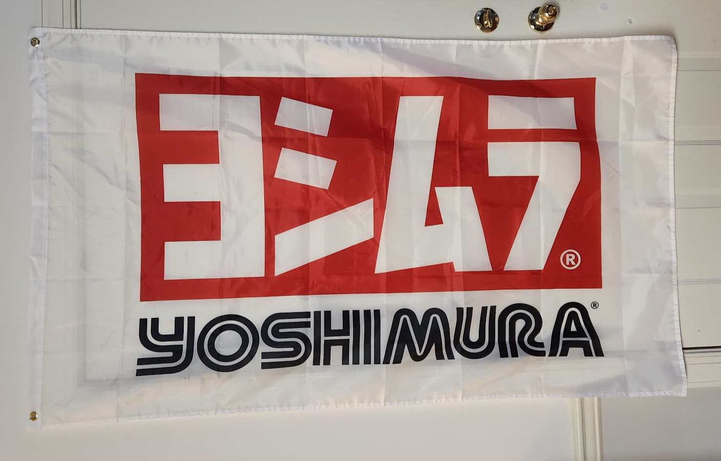 YOSHIMURA Logo Flag Banner 3x5 ft Mancave Garage Flag MX/SX | eBay