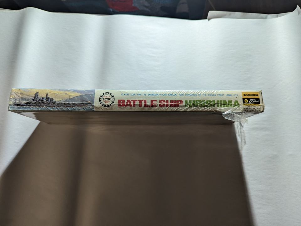Fujimi 1/700 Scale Model Kit Waterline Series Battle ship Kirishima ...