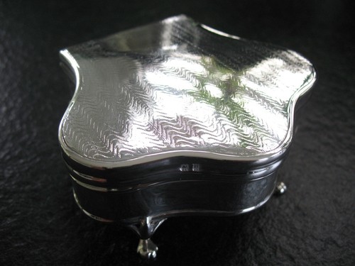 Schmuckdose Silber Alt