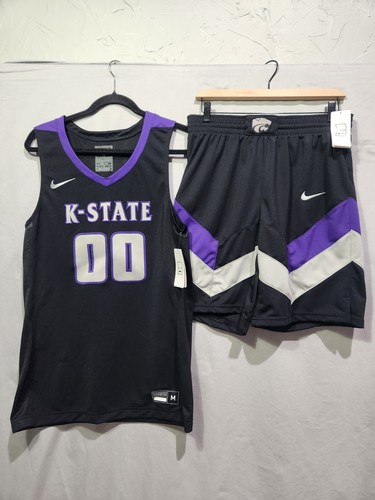 NWT Nike Elite Kansas State Wildcats Basketball Jersey/ Shorts ...