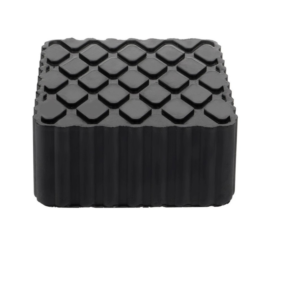 4X Solid Rubber Auto Lift Block Spacer Pad Heavy-Duty for Automobile ...