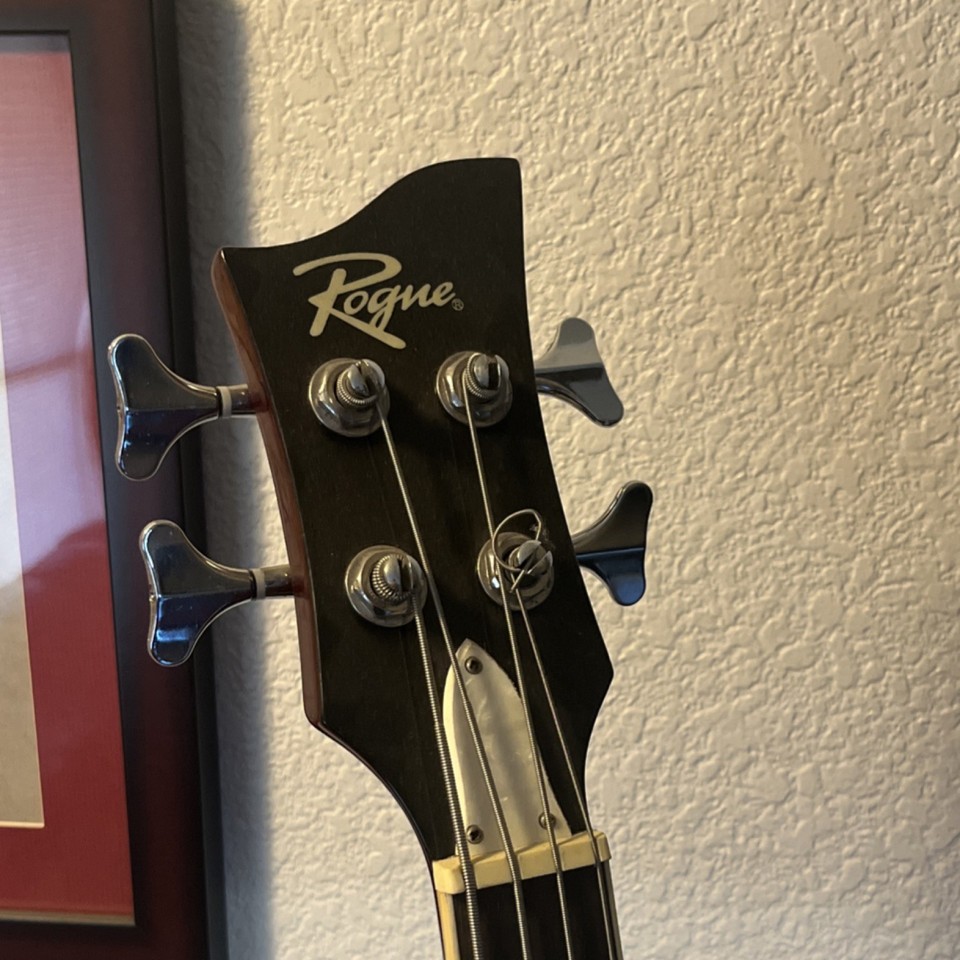 Rogue Violin Bass Electric 4-String Solid Body Sunburst Bass Guitar | eBay