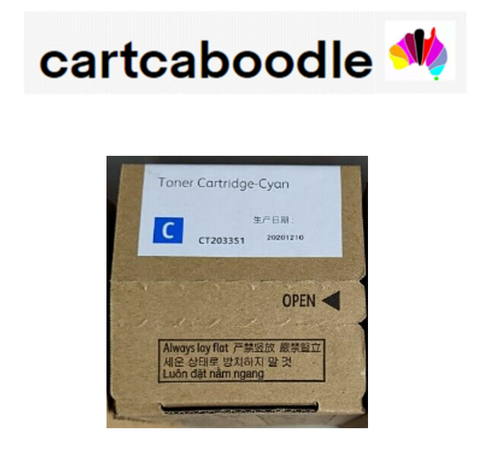 Genuine Fuji Xerox CT203351 Cyan Toner - for DPCP475 AP7C3321 AP7C4421 ...