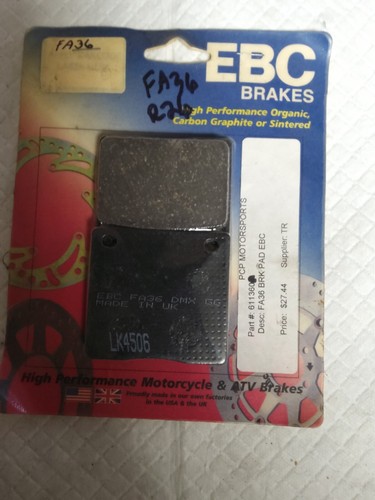 EBC - FA36 - Organic Brake Pads R26 | eBay
