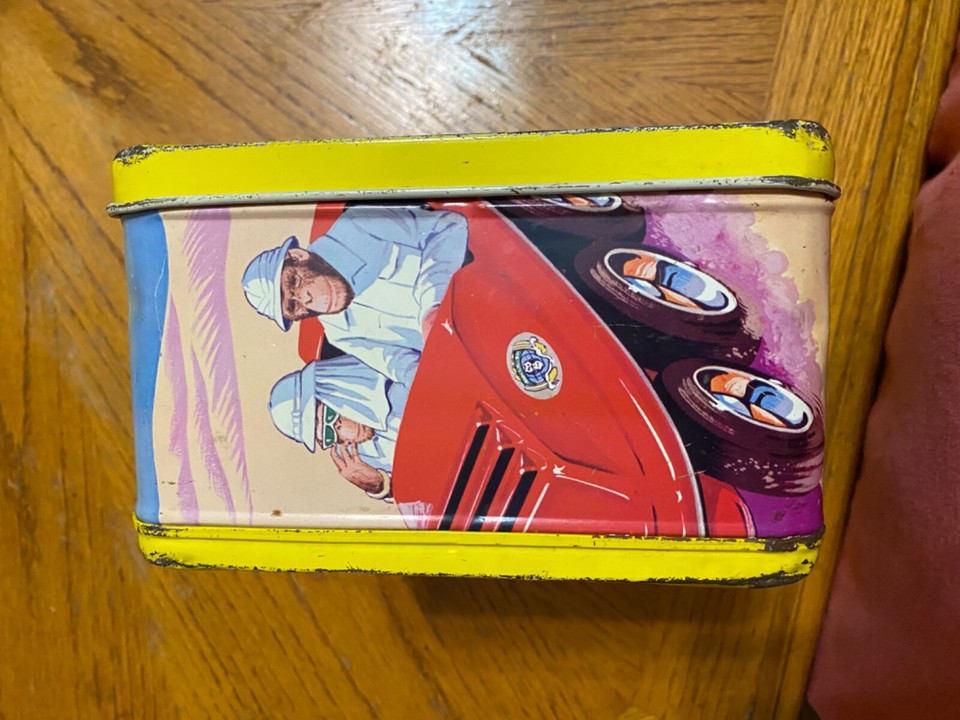 Lance Link Secret Chimp Vintage Lunch Box No Thermos 1971 Metal Chump ...