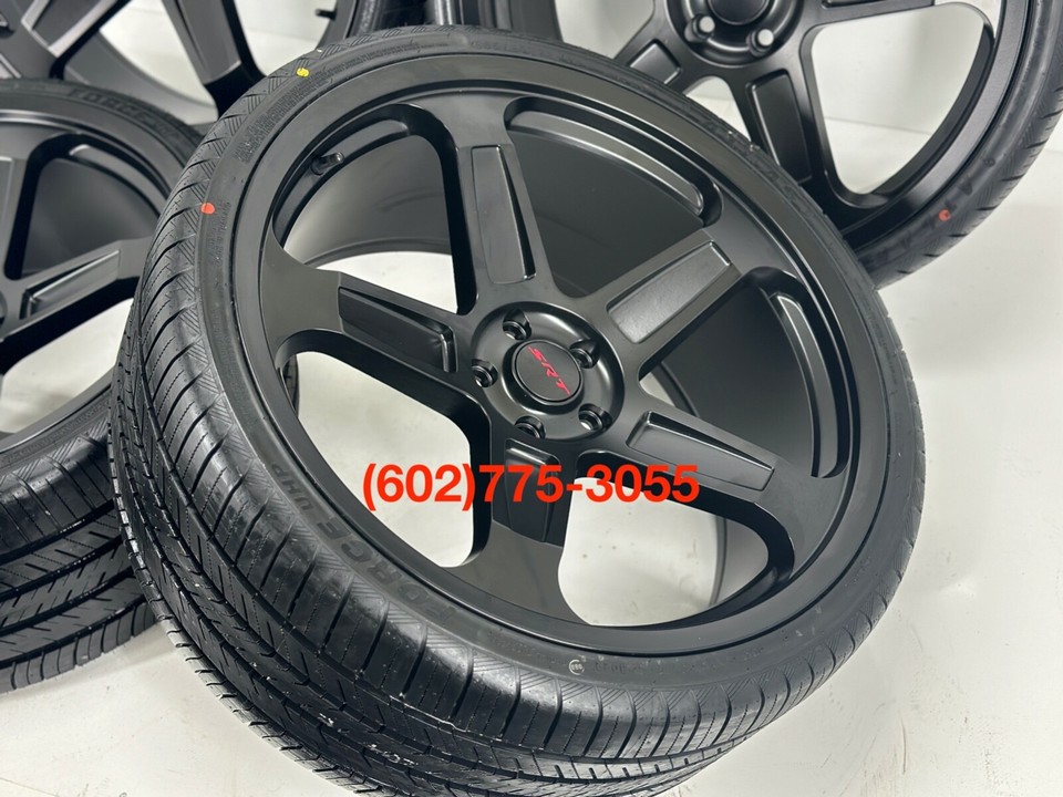 22" 4 DODGE CHARGER CHALLENGER SRT HELLCAT W BODY DEMON WHEELS RIMS ...
