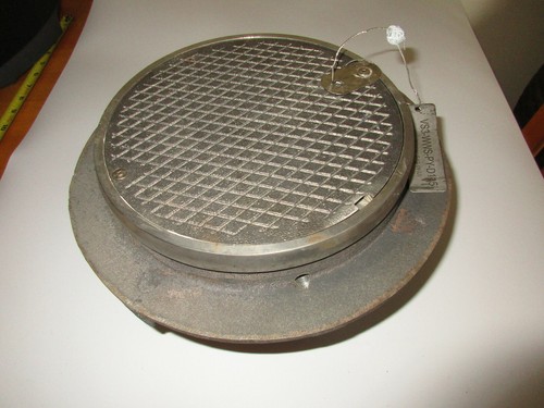 Heavy Duty Stainless Steel Adjustable Floor Cleanout 4" Outlet w/ O ...