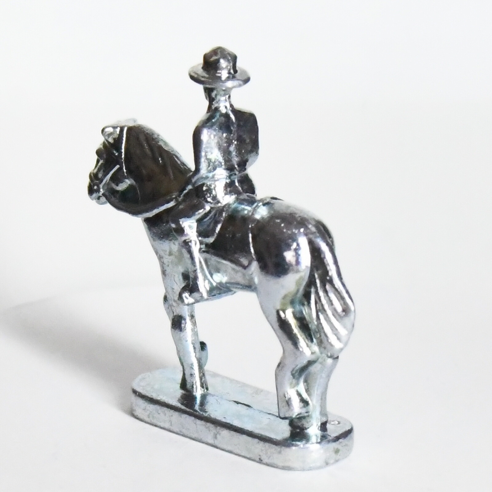 Large Horse and Rider Monopoly Metal Token RCMP Royal Canadian Mounted ...