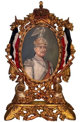WW1 WWI German World War 1 Emperor Kaiser Wilhelm II Painting Imperial ...