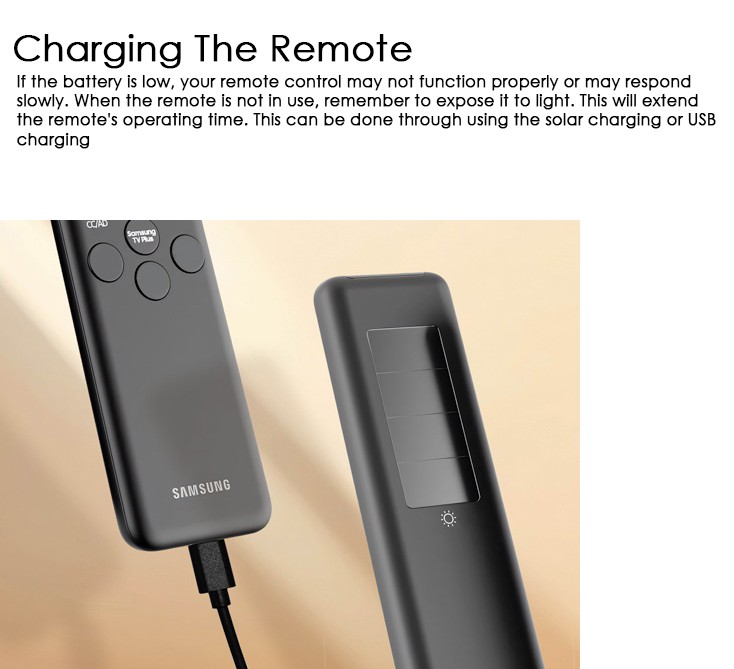 Genuine Samsung BN5901480L TM2560E TV Remote Control Compatible For ...