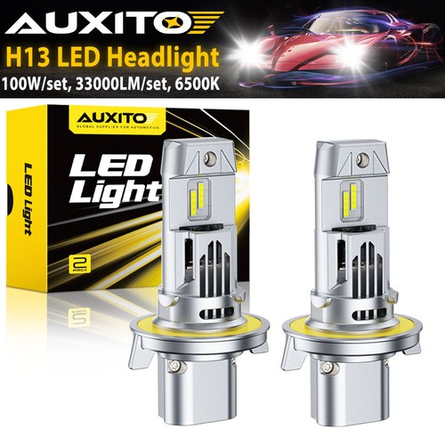 H13 9008 LED Headlight Bulbs Kit 120W 330000LM High Low Beam Super ...