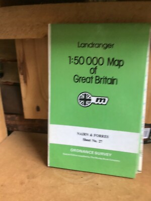 Nairn & Forres: Ordnance Survey Landranger Map 1:50000 #27 | eBay UK
