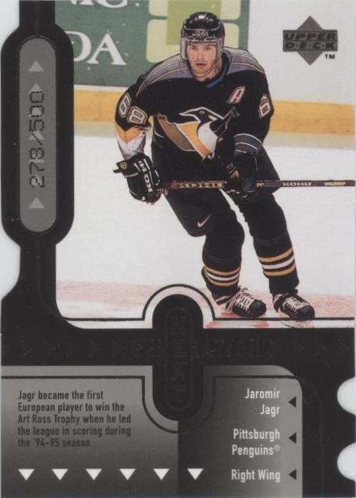 1998-99 Upper Deck - Generation Next Jaromir Jagr, Richard Zednik #GN23 ...