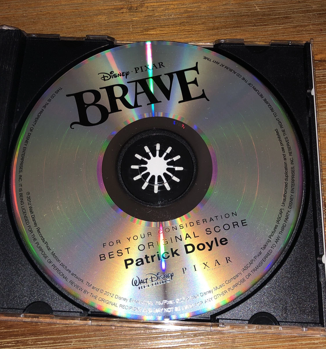 Brave Soundtrack Album Cover