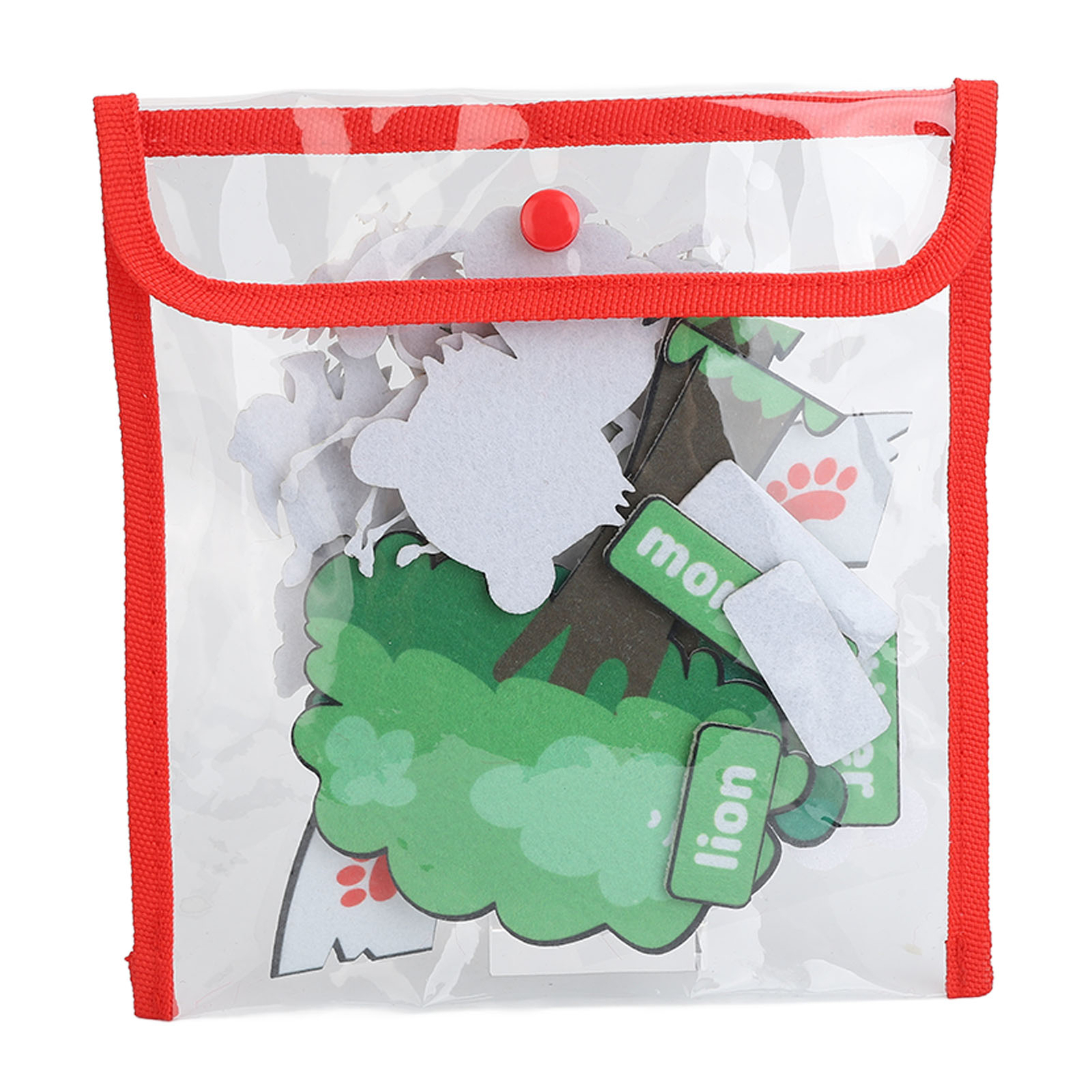 Felt Story Pieces Set Hand Eye Coordination Forest Animal Felt Pieces ...